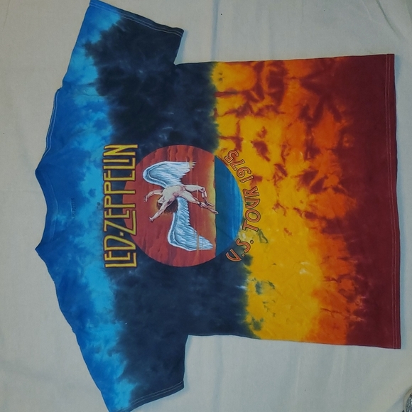 led zeppelin | Shirts | Led Zeppelin Mens Tye Dye Graphic Tee | Poshmark